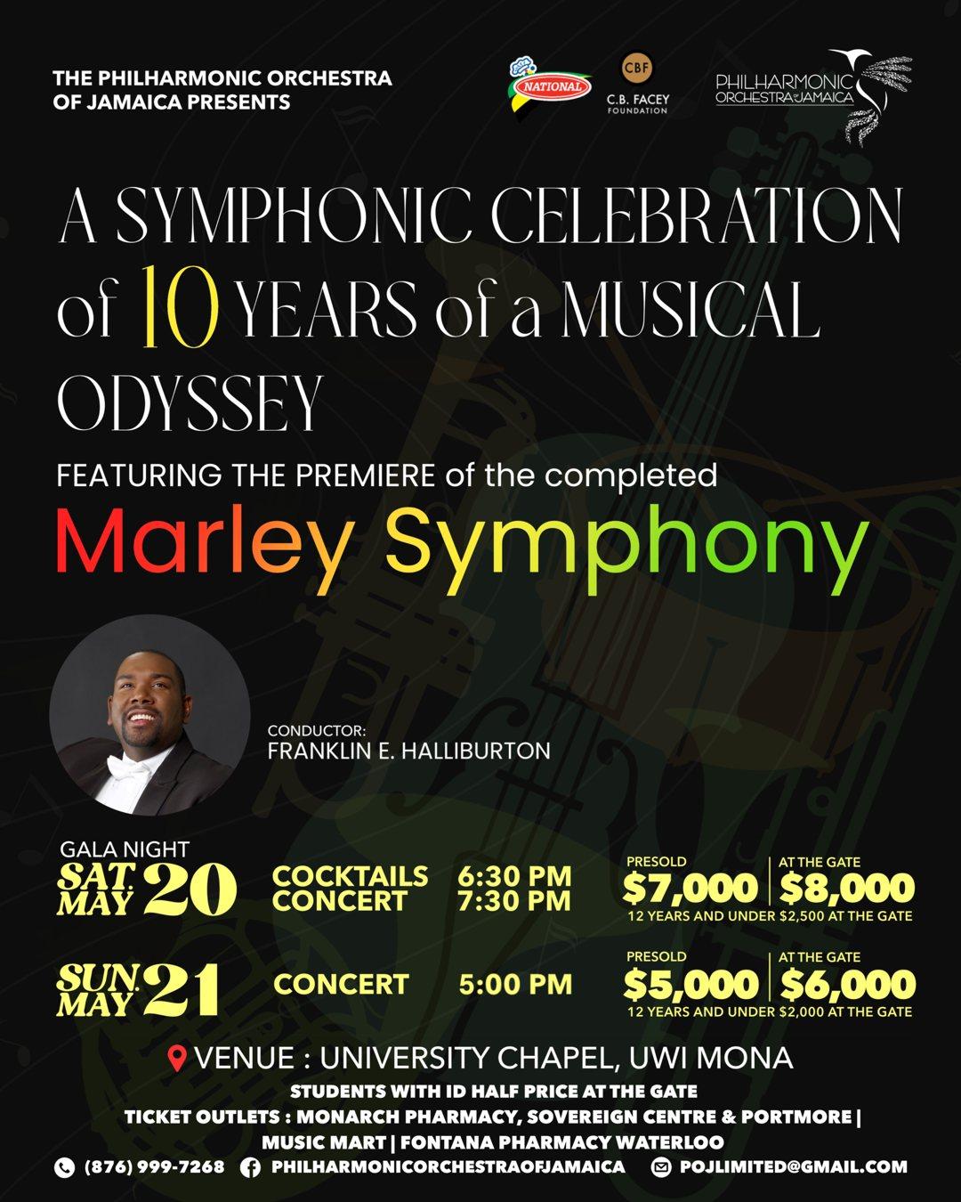 A Symphonic Celebration-Philharmonic Orchestra of Jamaica - Ted Runcie